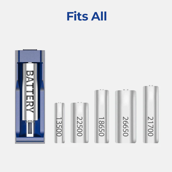 Cylindrical Li-ion Battery Charging Kit 1 Port 02 - 上洛